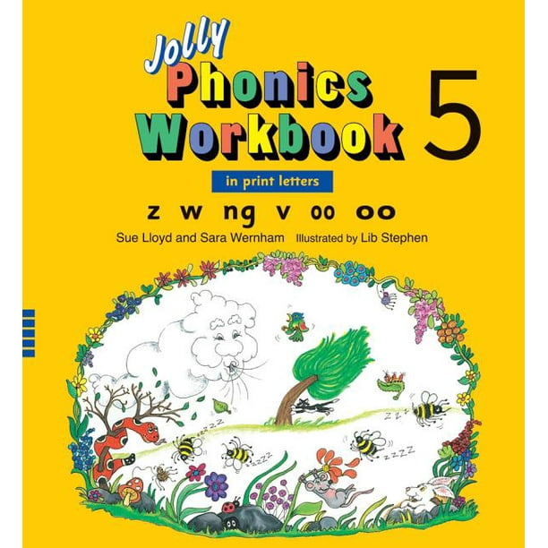 Jolly Phonics Workbook 5 (Paperback) - Walmart.com - Walmart.com