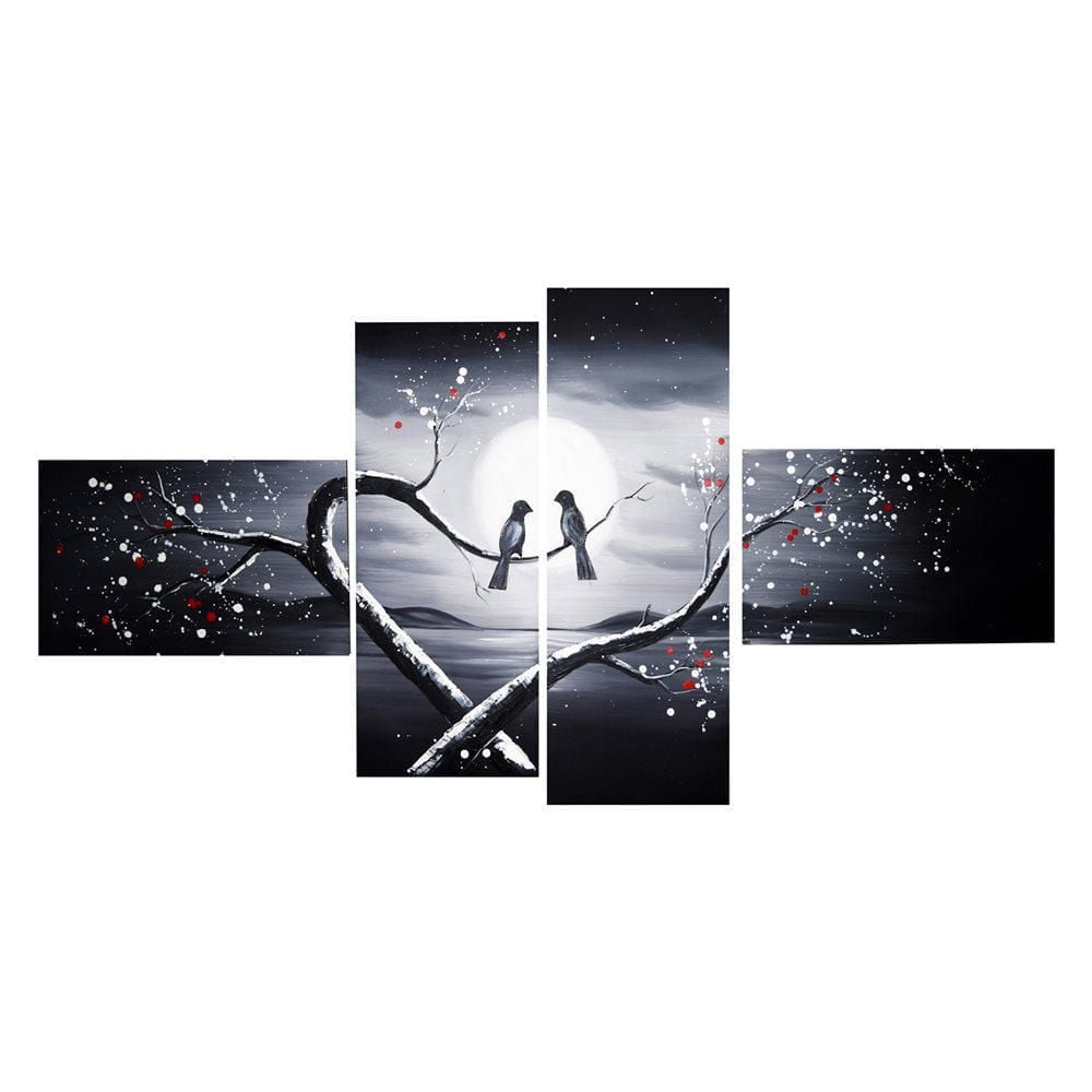 Design Art Love Birds in Love Canvas Art - Walmart.ca