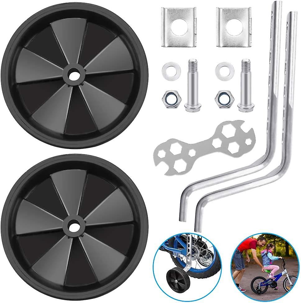 Kids Bike Stabilizer, 12-20" Universal Kids Bike Caster With Screws ...