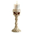 Design Toscano Skullduggery Skull and Sculptural Candlestick - Walmart.com
