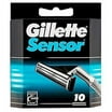 Gillette Sensor Razor Glide Refill Blade Cartridges, 10 Count - Walmart.com