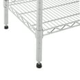 Hyper Tough 5-Tier Multipurpose Wire Shelving Rack, Chrome Color ...