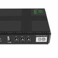 Mini DC UPS Battery Backup, 10400mAh 18W Uninterruptible Power Supply ...