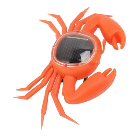 Solar Powered Crab Toy, Solar Crab Shape Model Animal For Children For ...