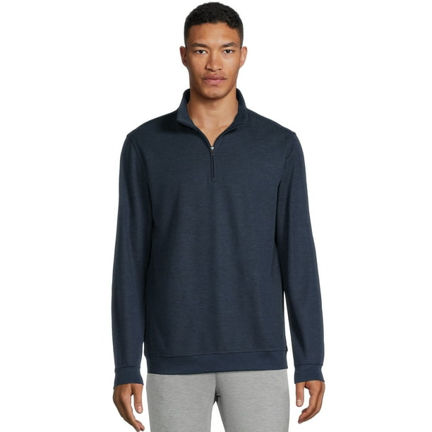 George Men's Quarter Zip Pullover - Walmart.com