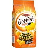 Goldfish Flavor Blasted Xtra Cheddar Cheese Crackers 6.6 oz Baked Snack ...