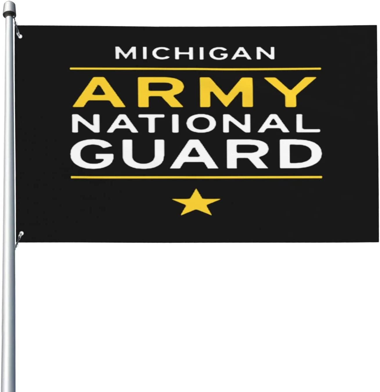 Michigan Army National Guard Garden Flag 3x5 Ft Decor Outdoor Banner ...