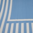Mainstays Blue Border Stripe Plastic Outdoor Rug, 5'x7' - Walmart.com