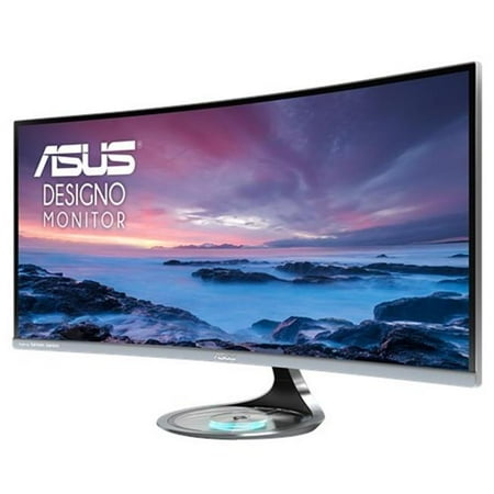 ASUS TeK MX34VQ 34 in. LED Designo Ultra-wide Curved Monitor Display ...