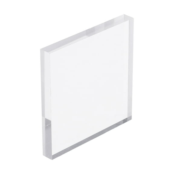 Uxcell Acrylic Stamp Block, 2 Pack Clear Stamping Block Mounting Block ...