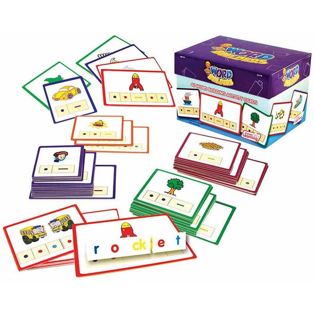 Junior Learning Word Builders Activity Cards - Walmart.com