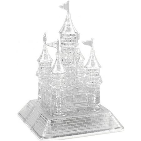 3D Assembly Crystal Castle Puzzle 3D Musical Jigsaw DIY Miniature ...