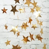 Linyer 2M Strings Star Shape Wedding Birthday Party Hanging Decor Paper ...