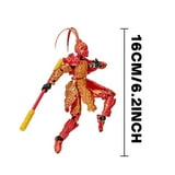 BAELLERT Monkey King Action Figure 3D Printed Movable Joints Monkey ...