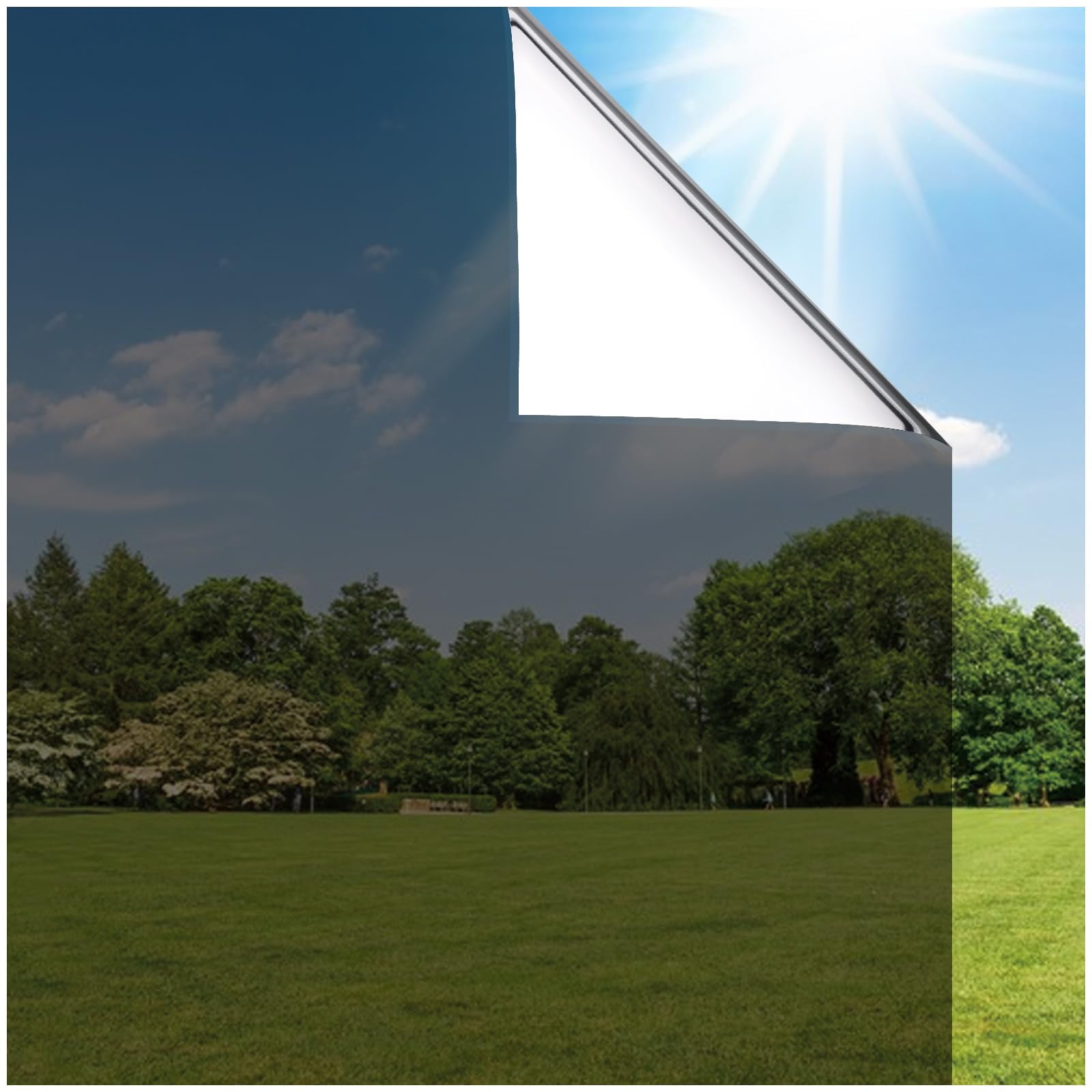 Click here for Coavas Window Privacy Film One Way See Out Not In... prices