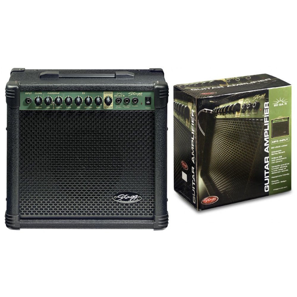 Stagg 20 GA R USA Electric Guitar Amplifier with Spring Reverb Effect ...