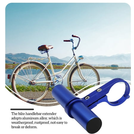 Bicycle Handlebar Extender Front Handle Extension Bracket Flashlight ...