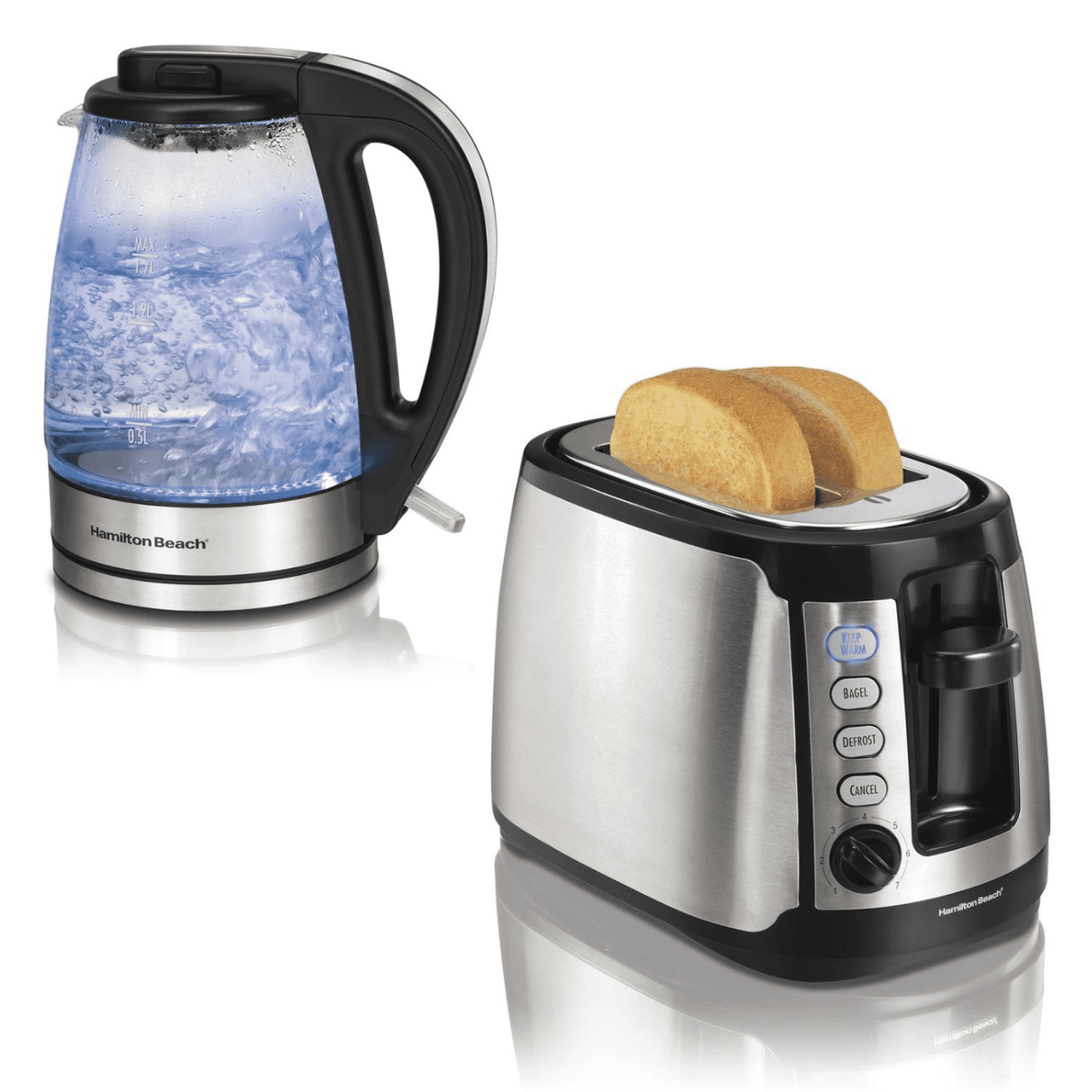 COMBO HAMITLON BEACH HERVIDOR + TOSTADOR Hamilton Beach ECOM38 ...