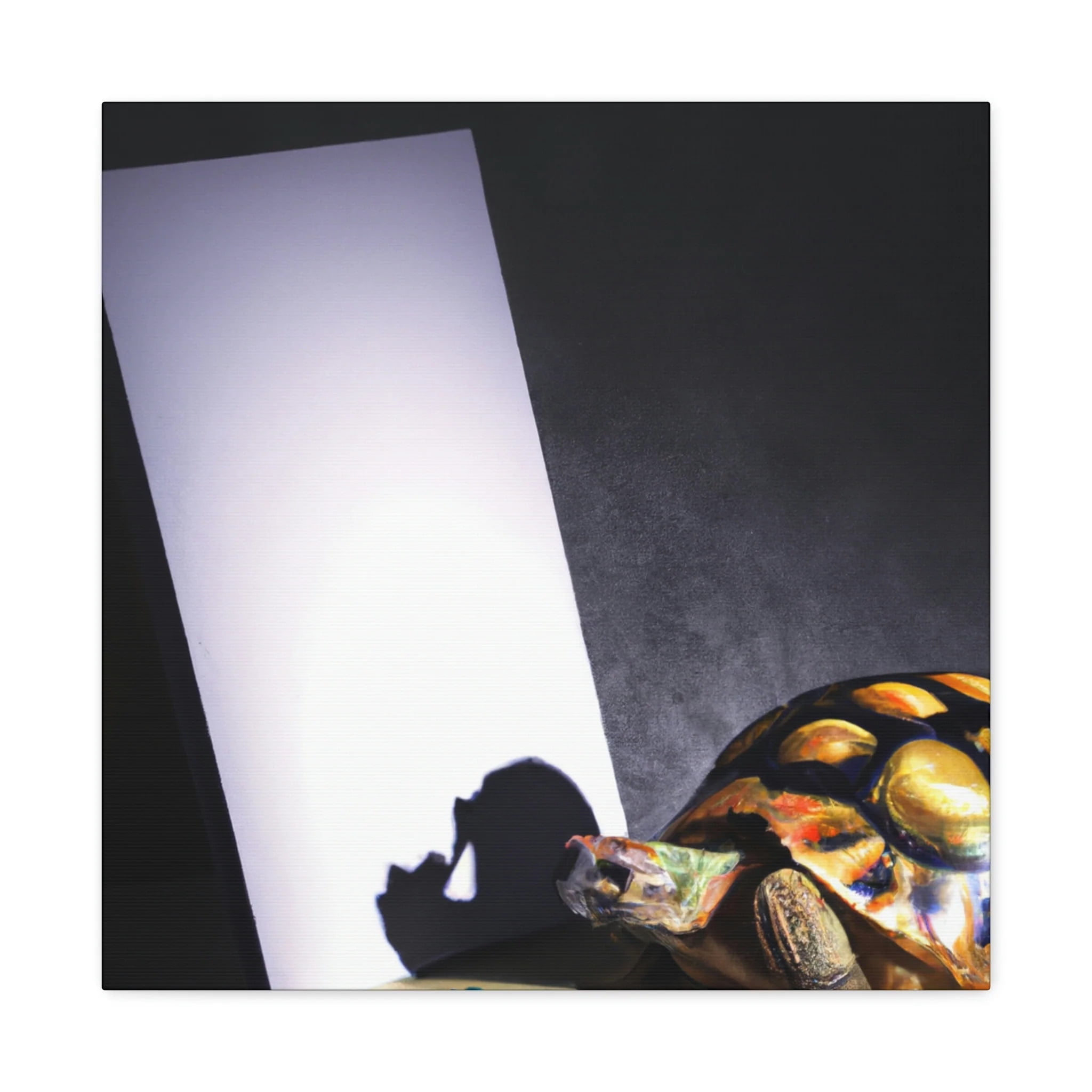 Tortoise in Simplicity - Canvas - Walmart.com