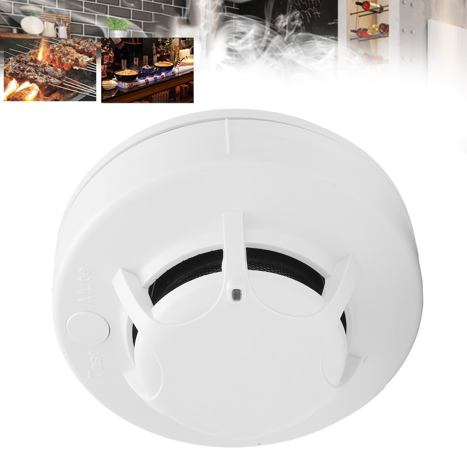 Alarma de humo detector de humo de bajo consumo de energía ...