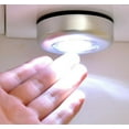 3 LED Touch Push On Off Light Self-Stick On Click Battery Operated ...