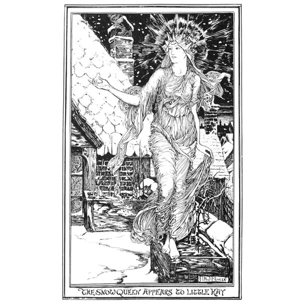 Andersen: The Snow Queen. /N'The Snow Queen Appears To Little Kay ...