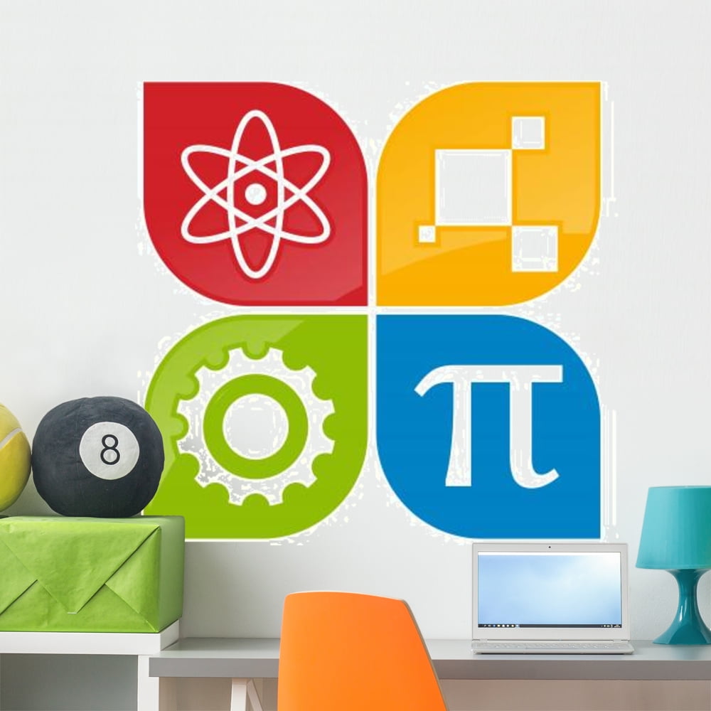 Stem Wall Mural Decal Sticker, Wallmonkeys Peel & Stick Vinyl Graphic ...