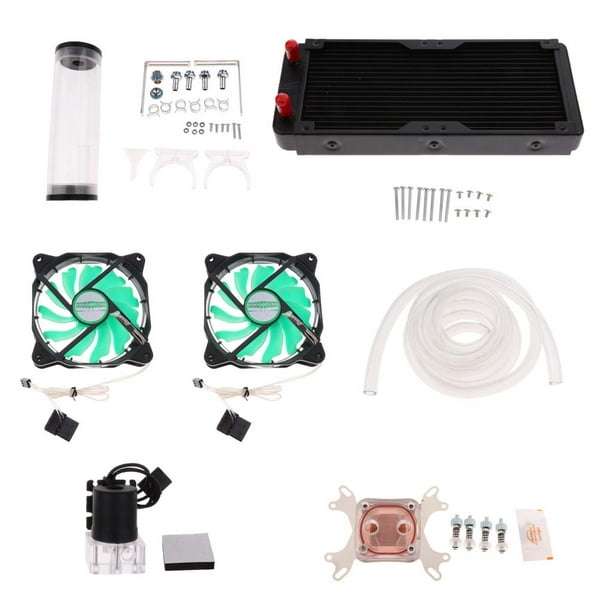 Water Cooling 240mm CPU GPU Block Pump PC Water Cooling System 240cm ...