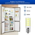 Refrigerator Light Bulb Replacement Kei D28a Kel 2811 4W E17 LED Bulb ...