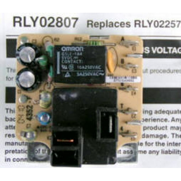 Trane RLY02807 Time Delay Relay Includes Pc Board - Walmart.com