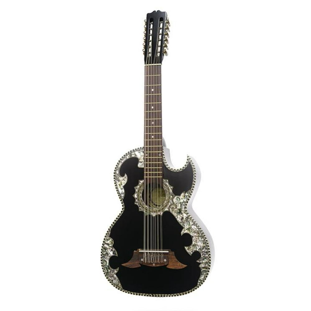 Paracho Elite BELLEZA Bajo Sexto Guitar - Walmart.com - Walmart.com