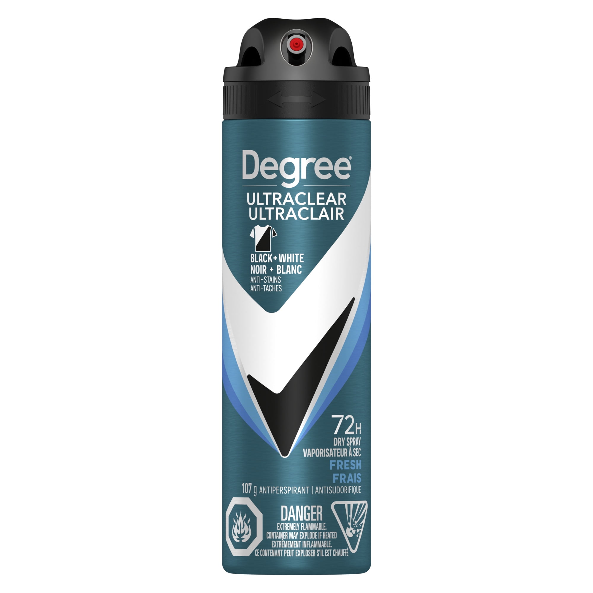 Click here for Degree Men Ultraclear Black + White Fresh Dry Spra... prices