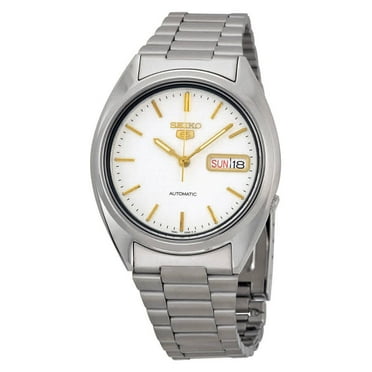 Seiko Automatic White Dial Men's Watch SNXG47K1 - Walmart.com