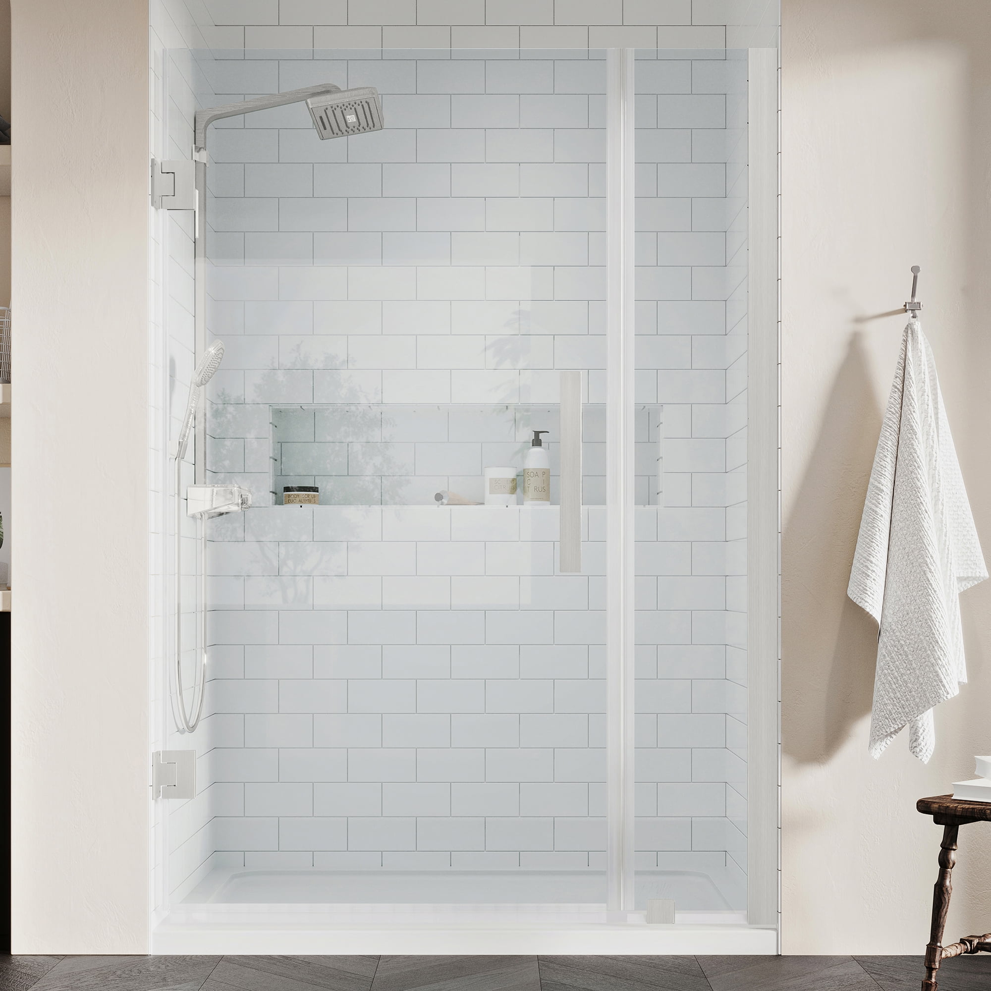 Ove Decors Tampa Pro 36 In L X 32 In W X 72 In H Alcove Shower Kit