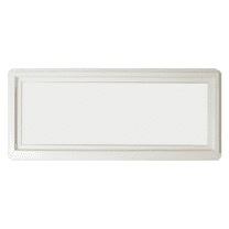 "Shed Windows More 12""x36"" Transom Vinyl Frame, Tempered Low E Glass ...