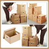Organizer Scrapbook File Storage Carton Paper Document Box - Walmart.com