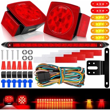 Car Neon Light Kit, iMountek 8 Pods RGB LED Rock Lights with Double ...