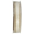 Offray Ribbon, Ivory 5/8 inch Woven Ribbon for Sewing, Crafts, and ...