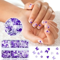 SDOHIG Press on Nails, Fake Nails, Reusable Artificial Nails, 6-box ...