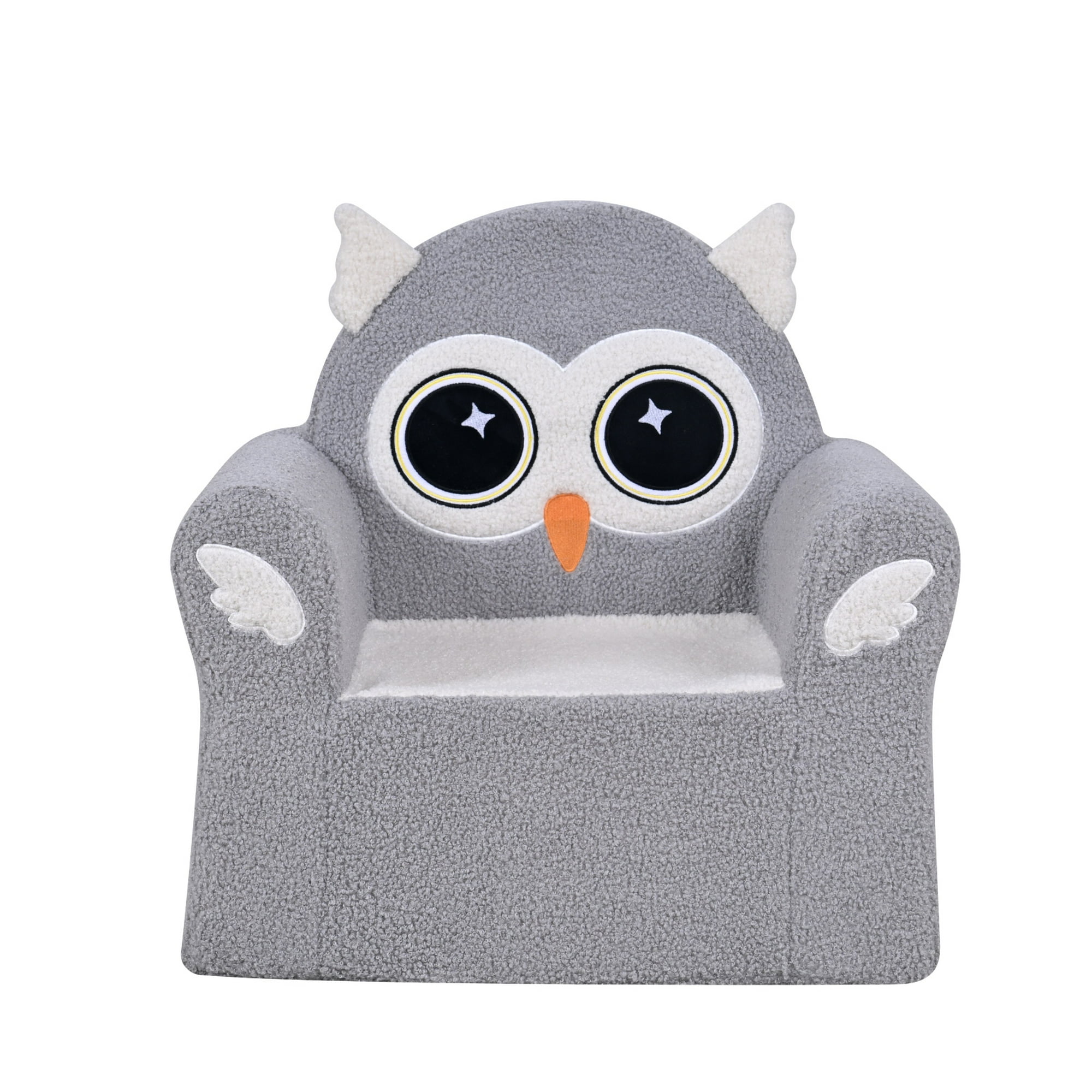 Click here for Little Loungers Kids Plush Chair - Owl prices