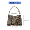 Giaone Stylish Leopard Print Shoulder Bag Slouchy Bags For Shopping And ...