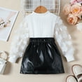 Boys Girls Long Sleeve Cartoon Letter Printed Romper Bodysuit Skirt ...