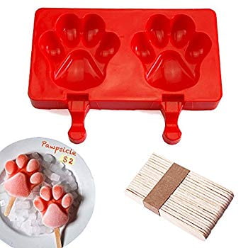 Kawaii Popsicle Silicone Mold Reusable Chocolate Candy Fondant Soap Wax ...