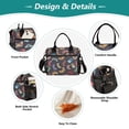 ALAZA Retro Game Controller Print Cooler Lunch Bag Insulated Reusable ...
