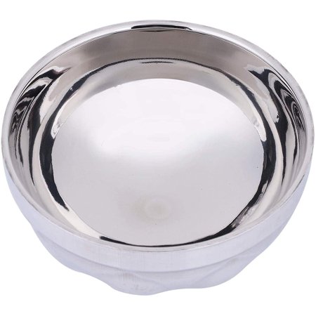 Eco-friendly stainless steel bowl, double wall bowl, burn protection ...