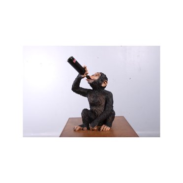 AFD Farmhouse Console with Wine Rack in All Natural Finish - Walmart.com