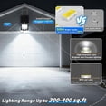 60W Solar Flood Light Outdoor Waterproof, 7000LM 6500K Motion Sensor ...