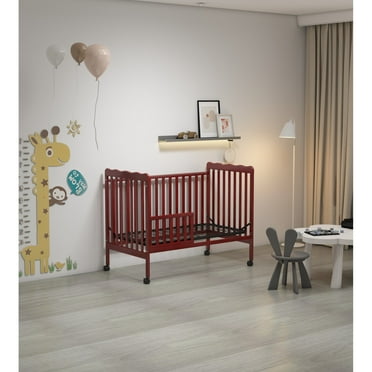 Saylike Baby Crib, 3-in-1 Convertible Crib Wood Full Size Toddler Bed ...