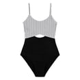 Bainana Little Girls Swimsuit Solid Color Tankini Tops And High Waist ...