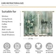 Eucalyptus Botanical Green Leaves Floral Plant Country Kitchen Short ...